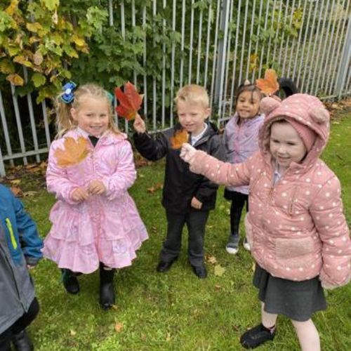 St Francis of Assisi Catholic Primary School - EYFS autumn welly walk!